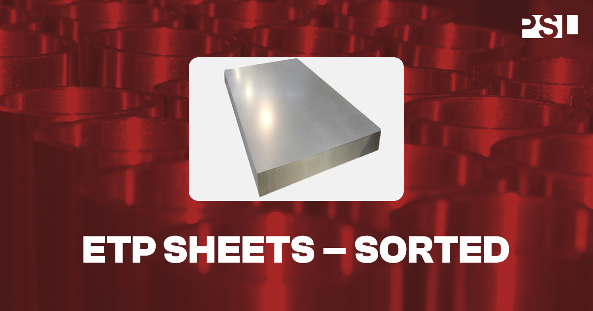 Electrolytic Tin Plate Sheet Supplier and Manufacturer - PSL